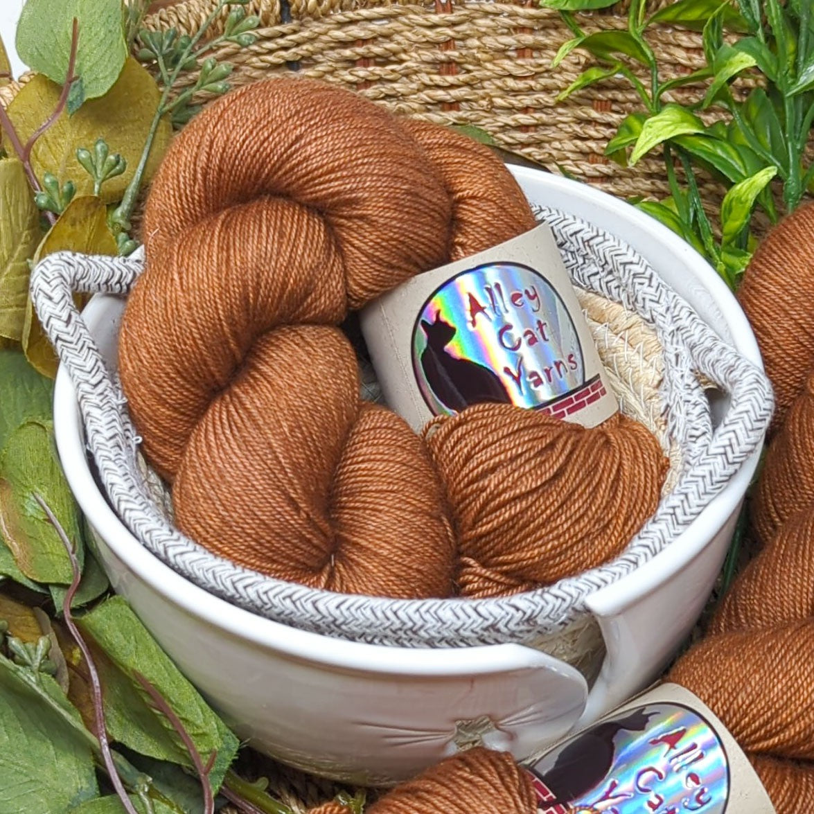 Silk Yak Fingering by Alley Cat Yarns | Wabi Sabi
